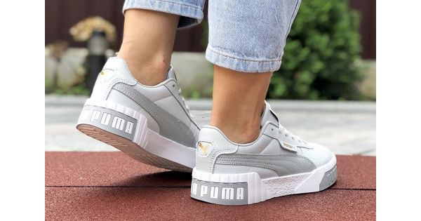 Купить женские кроссовки Puma Cali Remix Wn's серые